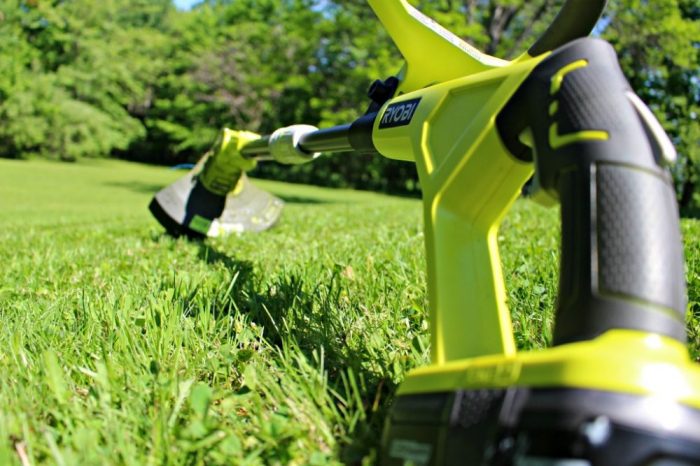RYOBI ONE Weed Wacker | Scrappy Geek