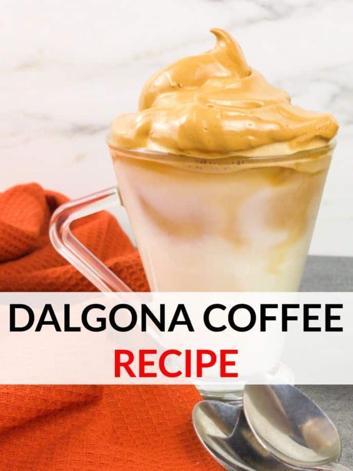 TikTok Dalgona Coffee | Scrappy Geek